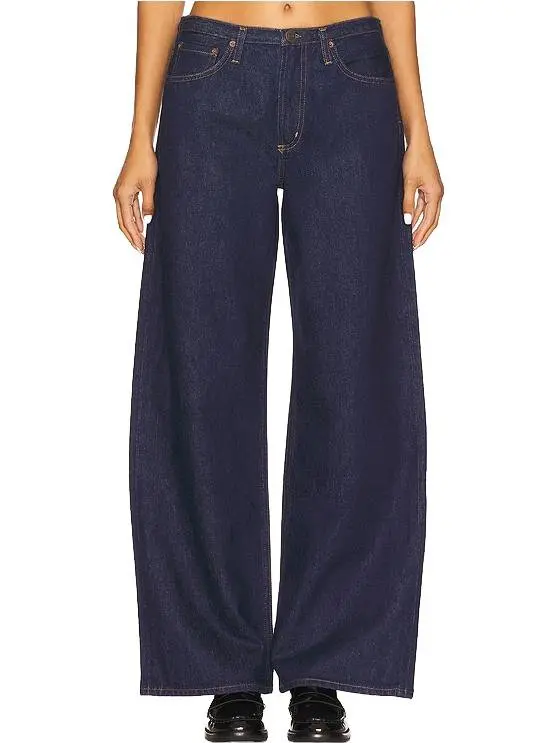 AGOLDE Keira Wide Leg Jeans - Rinse