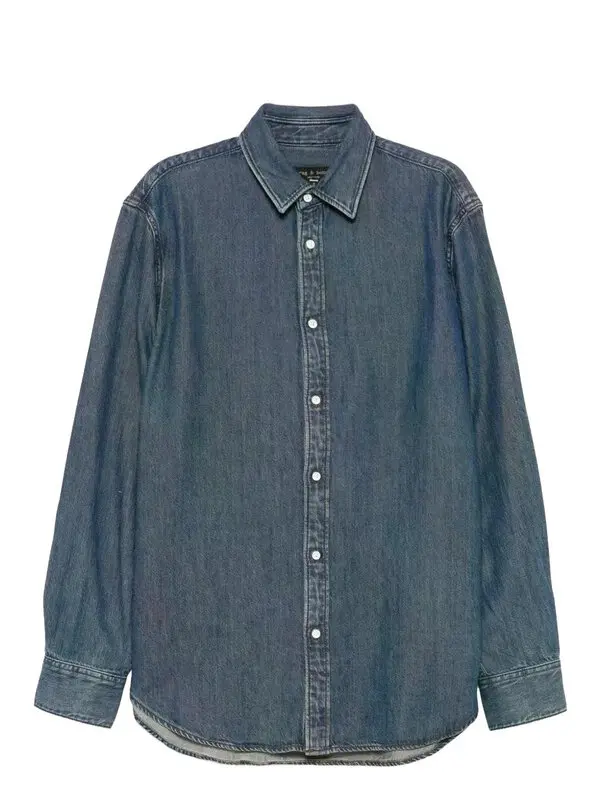 Rag & Bone Denim Shirt - Blue