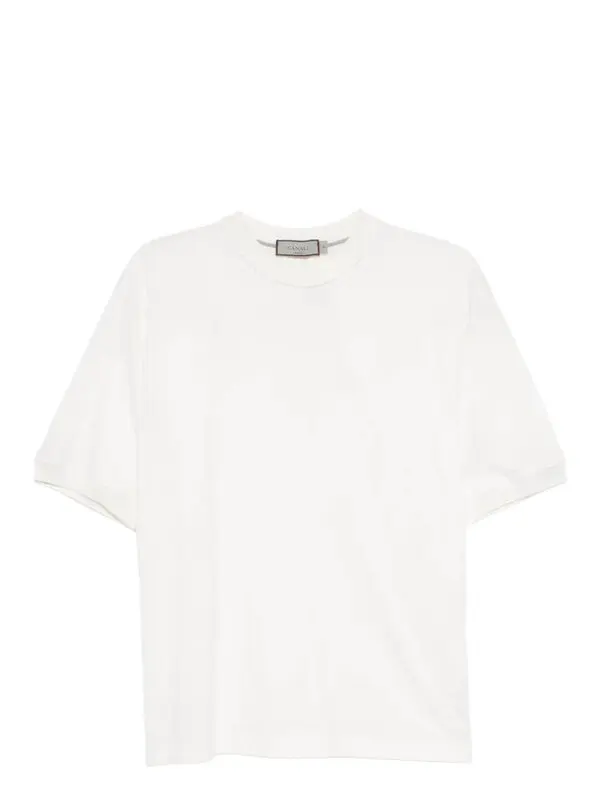 Canali Cotton T-shirt - White