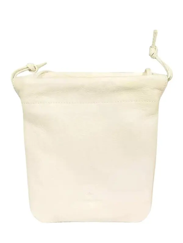 Il Bisonte Leather Bucket Bag - Neutrals