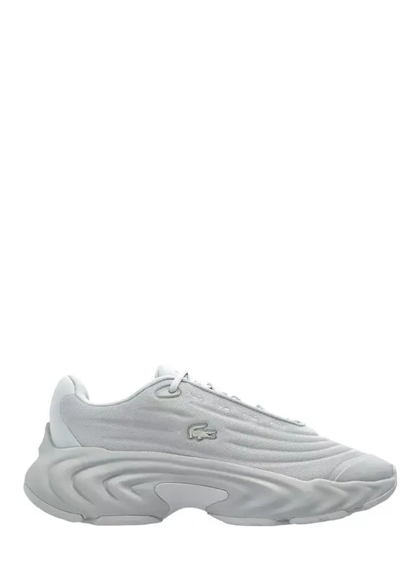 Lacoste Textured Chunky Sole Trainers - Grey