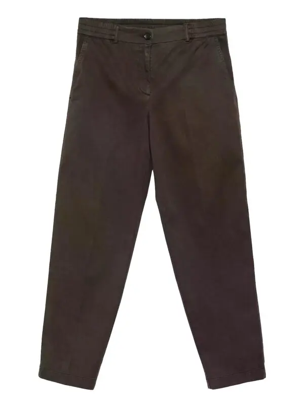 Seventy Elastic-waistband Trousers - Brown