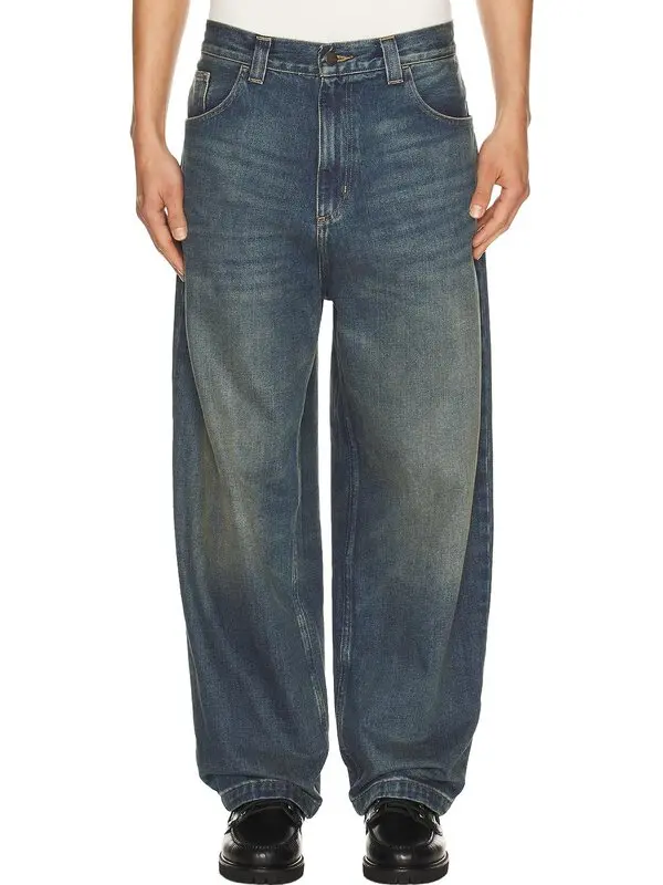 Carhartt Work In Progress Brandon Pant - Blue Worn Used Wash