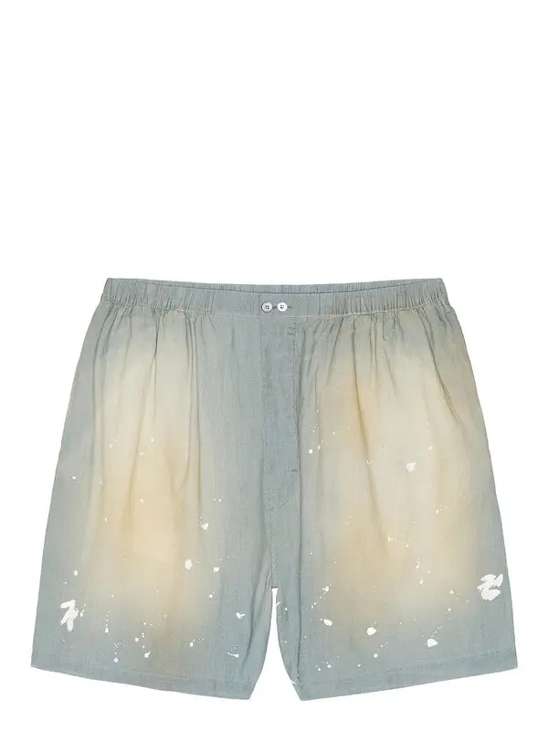Acne Studios Ruxer Light Chambray Short - Light Blue