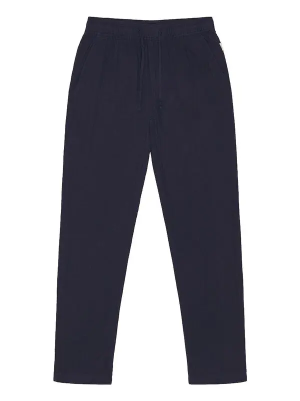 Onia Cotton Gauze Pull On Pants - Deep Navy