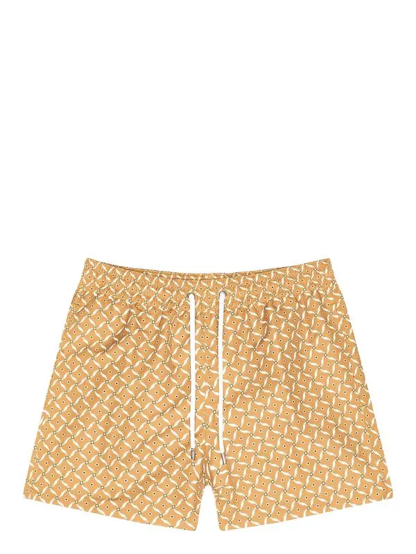 Frescobol Carioca Rio Swim Short - Almond & Ivory