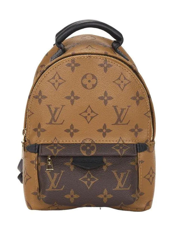 LOUIS VUITTON Monogram Palm Springs Nm Mini Backpack - Beige