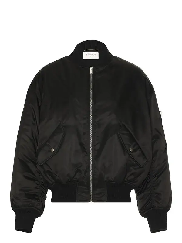 Saint Laurent Bomber Jacket - Black