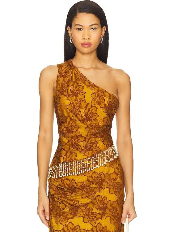 House Of Harlow 1960 X Revolve Gema Top - Burnt Orange