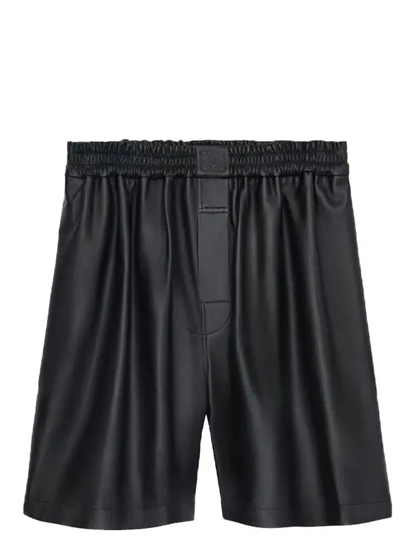 Loewe Nappa Shorts - Black