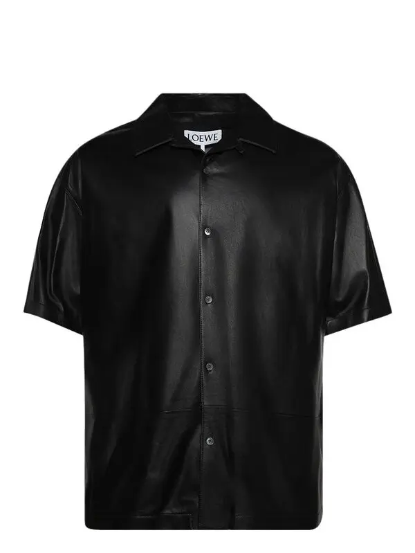 Loewe Short Sleeve Shirt - Black