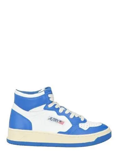 AUTRY Leather High-top Sneakers - Blue