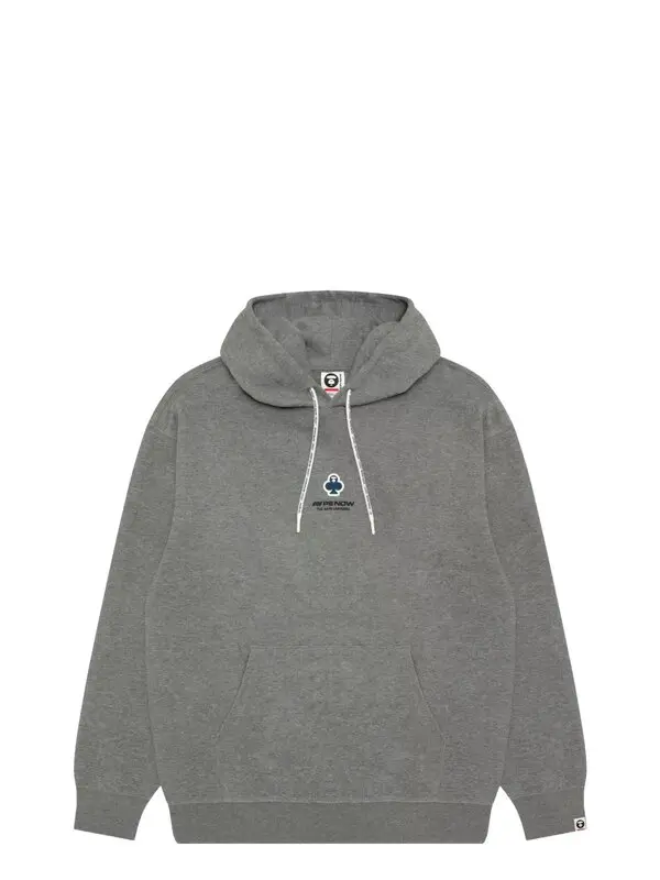 AAPE BY *A BATHING APE Logo-detailed Hoodie - Grey