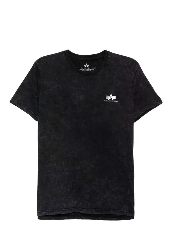 Alpha Industries Logo-print T-shirt - Black