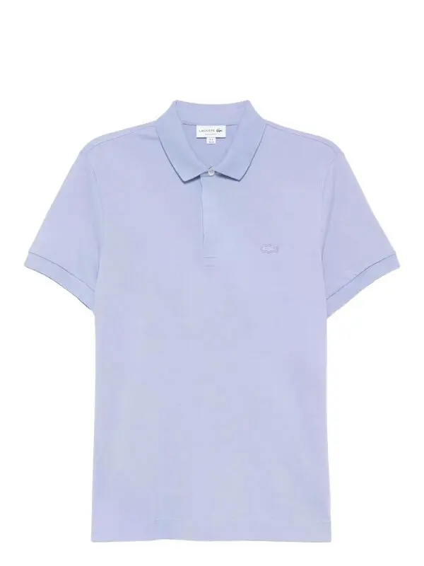 Lacoste Logo-appliqué Polo Shirt - Blue