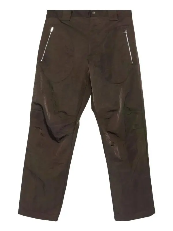 RANRA Zip-pocket Trousers - Brown