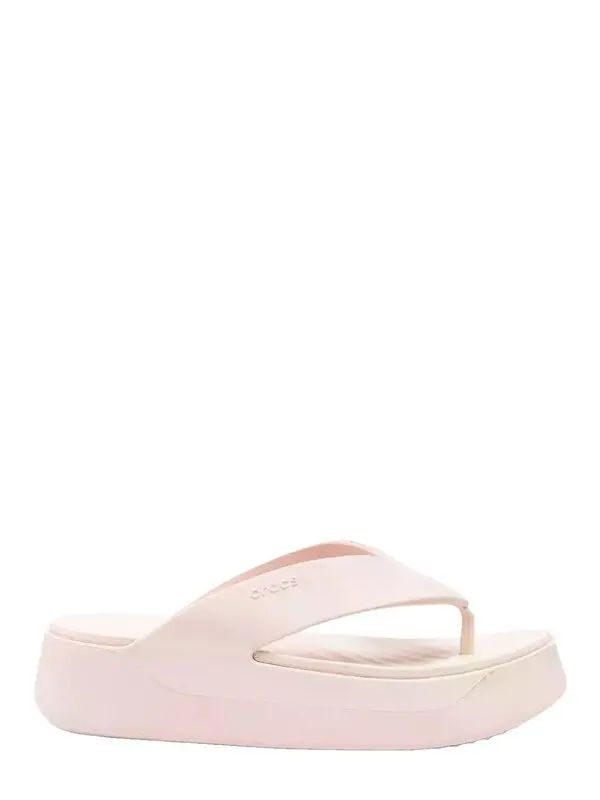 CROCS Getaway Platform Thong Slides - Pink
