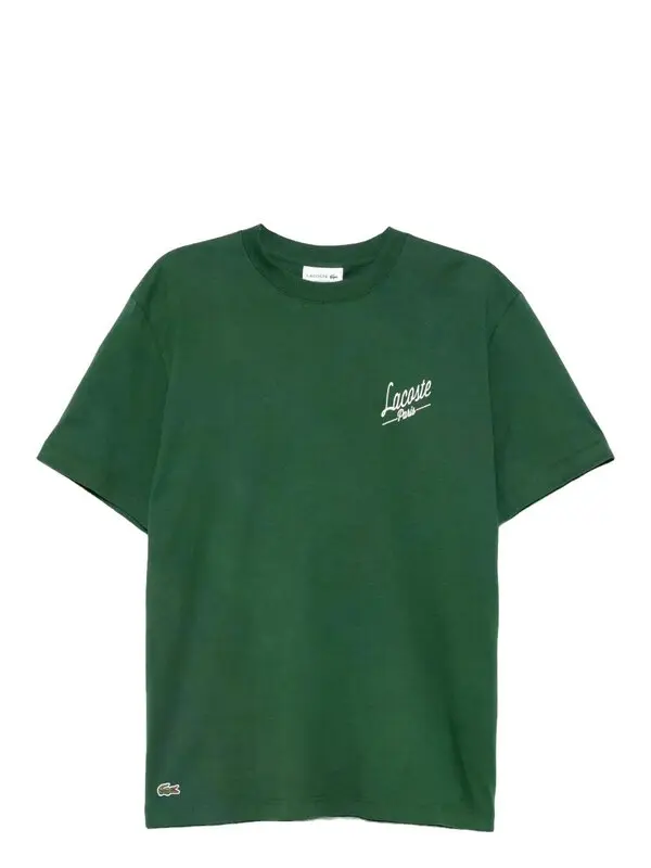 Lacoste Logo-print Cotton T-shirt - Green