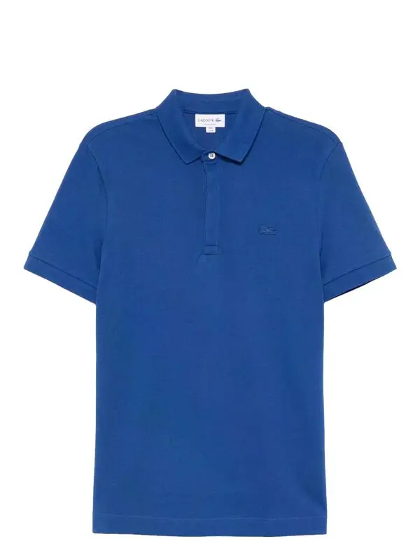Lacoste Logo-appliqué Polo Shirt - Blue