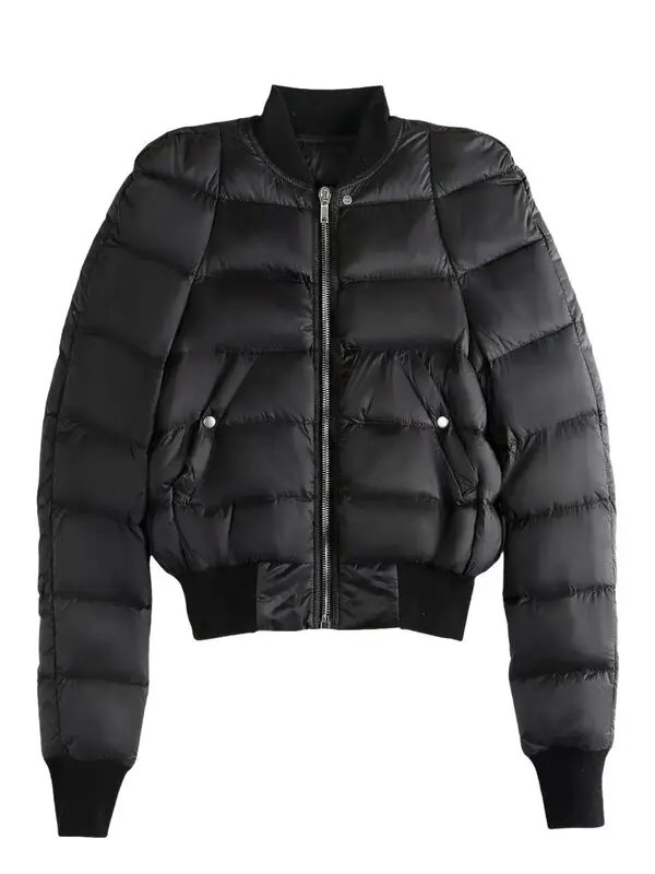 Rick Owens Puffed Quilted Jacket - Black
