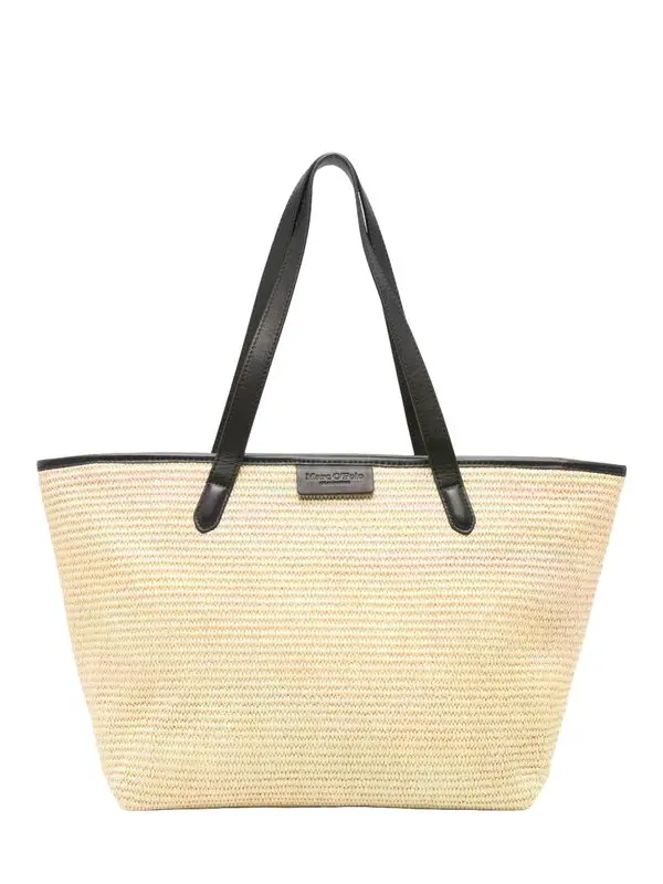 Marc O'polo Sana Raffia Tote Bag - Neutrals