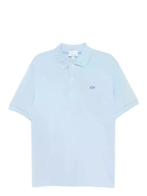 Lacoste Logo-appliqué Polo Shirt - Blue