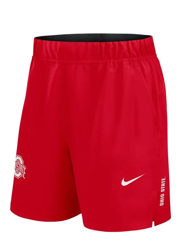 Nike Ohio State Primetime Victory Primary Logo College Shorts - Red