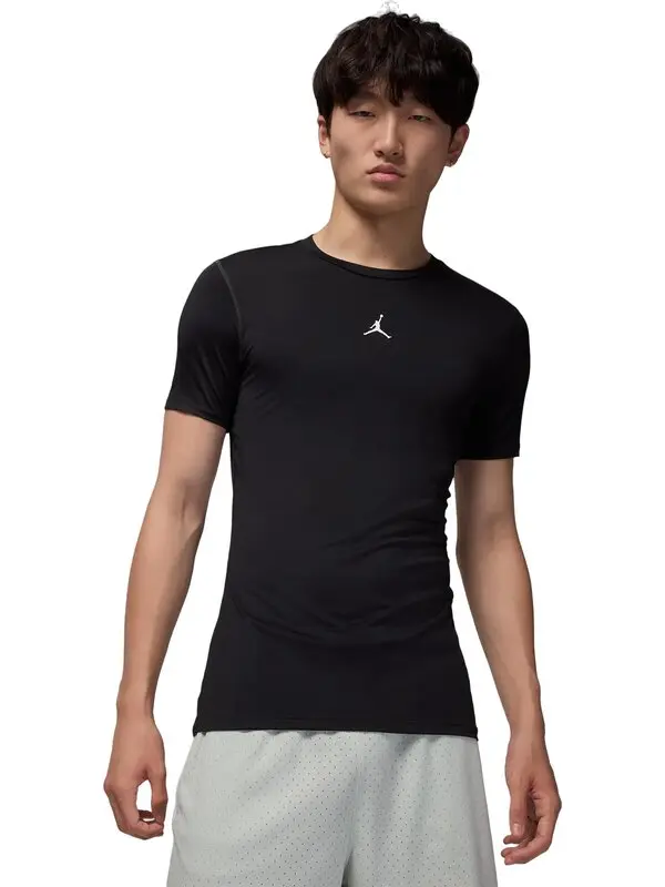 JORDAN Sport Dri-fit Short-sleeve Base Layer Top - Black