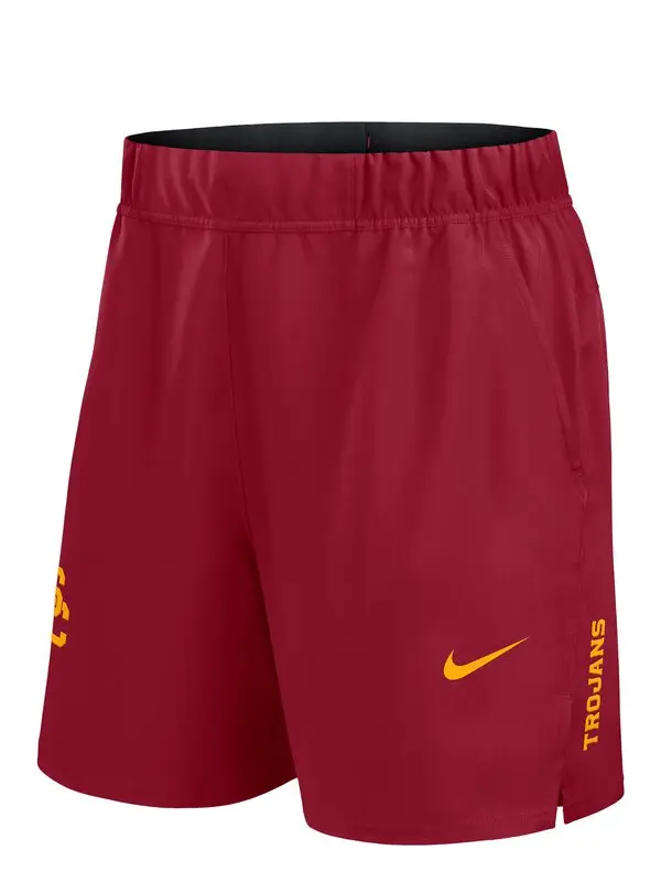 Nike Usc Primetime Victory Primary Logo Dri-fit College Shorts - Red