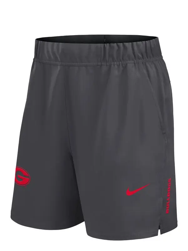 Nike Georgia Primetime Victory Primary Logo College Shorts - Grey