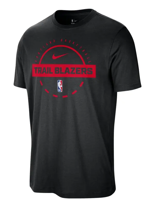 Nike Portland Trail Blazers Nba Practice T-shirt - Black