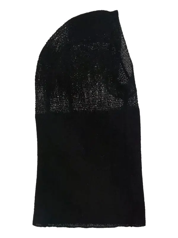 ANN DEMEULEMEESTER Mohair-silk Blend Balaclava - Black