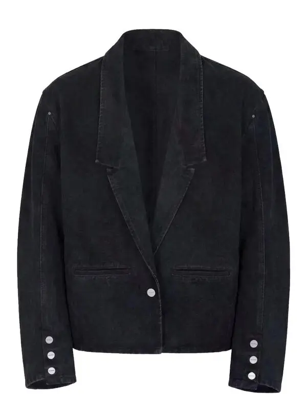 PROTÉMOA Raven Denim Blazer - Black