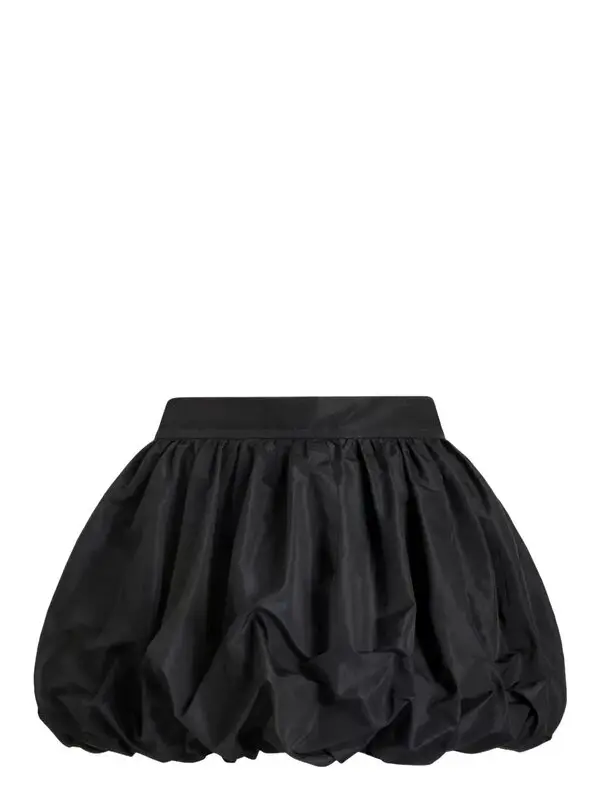 Patou Bubble Mini Skirt - Black