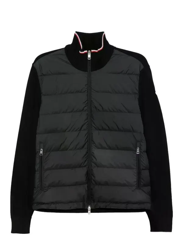 Moncler Padded Zip-up Jacket - Black