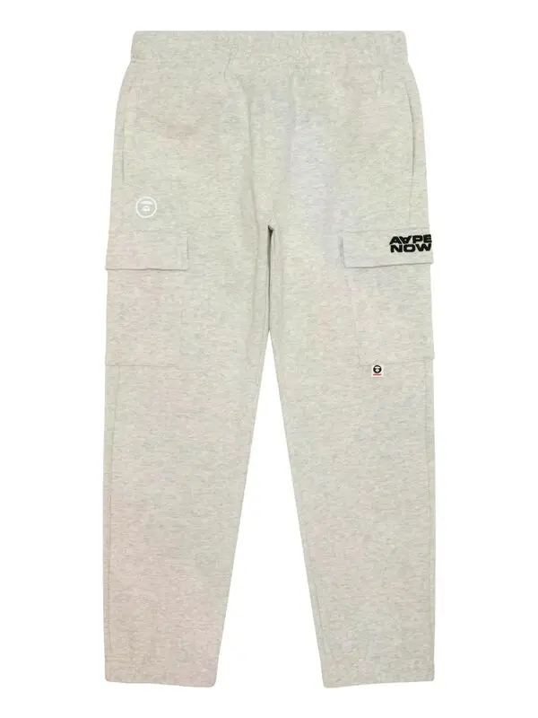 AAPE BY *A BATHING APE® Logo-patch Cargo Trousers - White