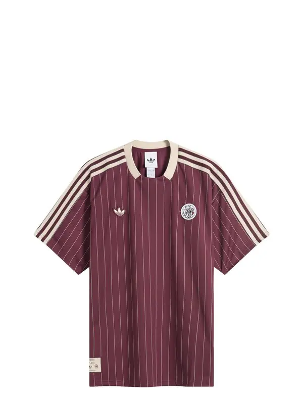 Adidas Ajax Icon Jersey Top - Victory Crimson