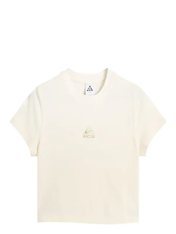 Nike Acg Baby Lungs T-shirt - Pale Ivory/lt Khaki/parachute Beige