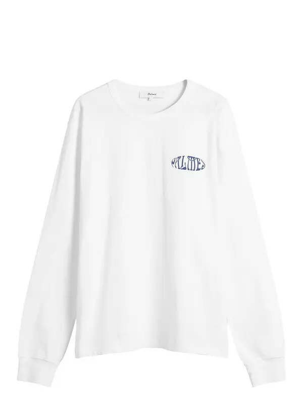 PALMES Angels Long Sleeve T-shirt - White