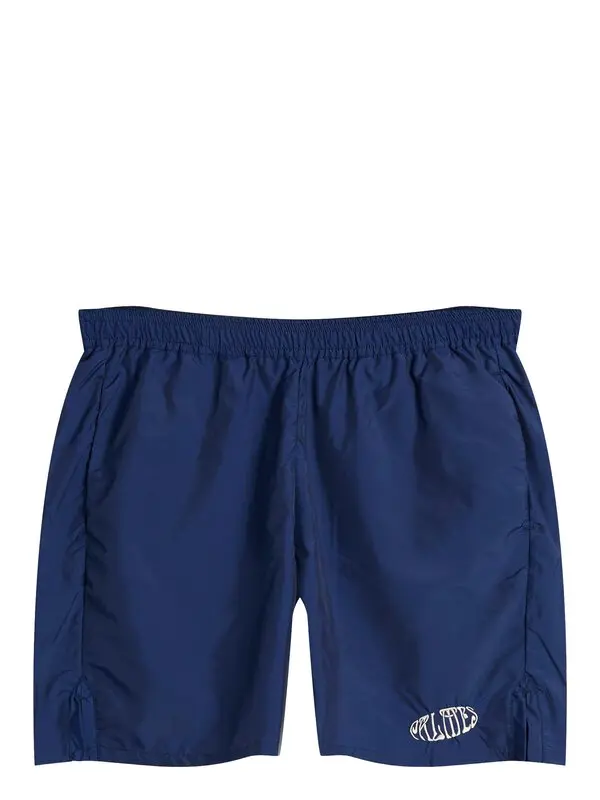 PALMES Oval Tennis Shorts - Blue