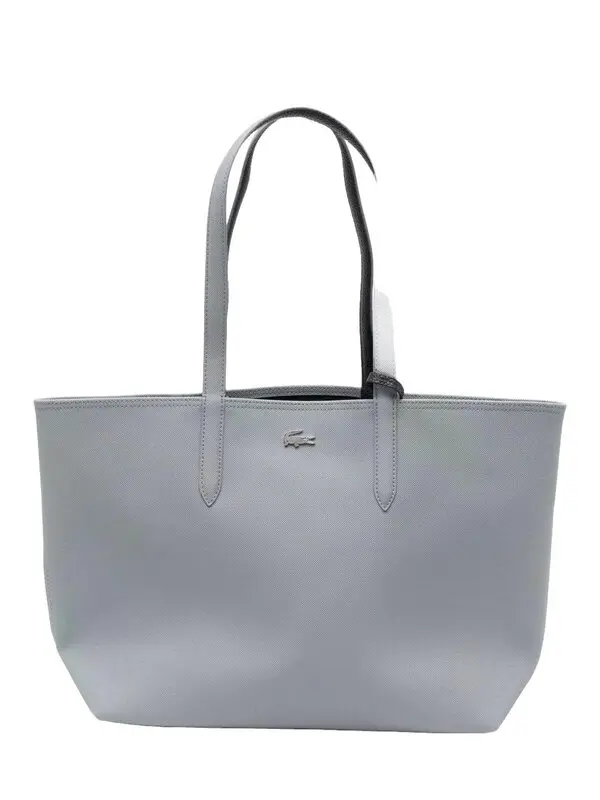 Lacoste Logo-plaque Tote Bag - Blue