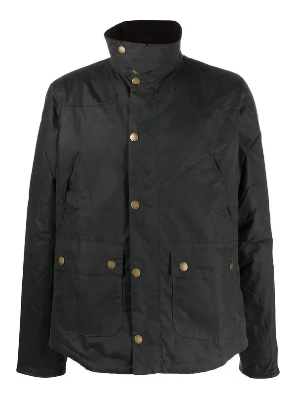 Barbour Cotton Wax Jacket - Blue