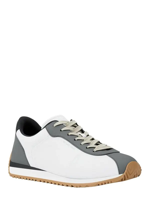 Michael Kors Rhodes Mixed-media Trainers - Black