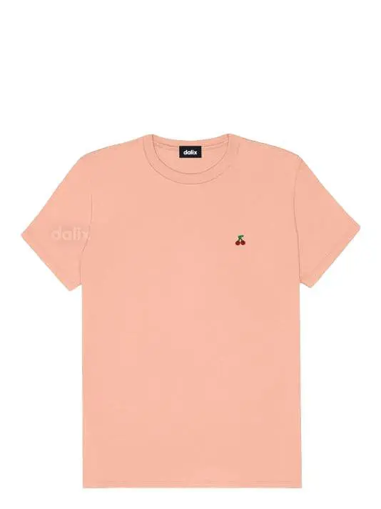 DALIX Lil Cherry Jersey Tee - Terracotta