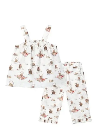 MILKBARN Ruffle Tank And Pant Set - Picnic