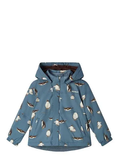 MILKBARN Hooded Windbreaker Jacket - Penguin