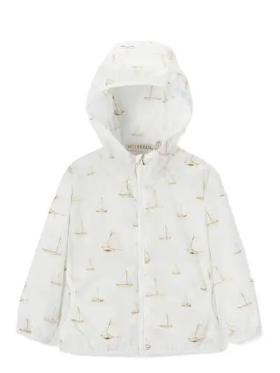 MILKBARN Hooded Windbreaker Jacket - Swimming Koi