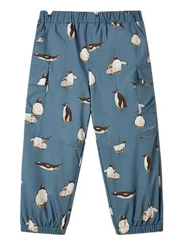 MILKBARN Cargo Windbreaker Pants - Penguin