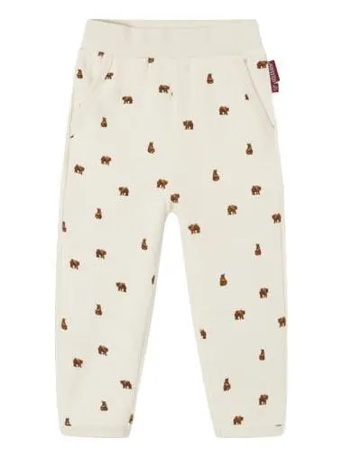 MILKBARN Waffle Knit Sweatpants - Little Bear