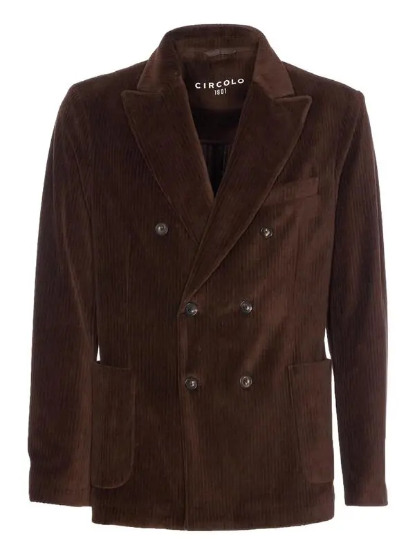 CIRCOLO 1901 Jacket - Brown